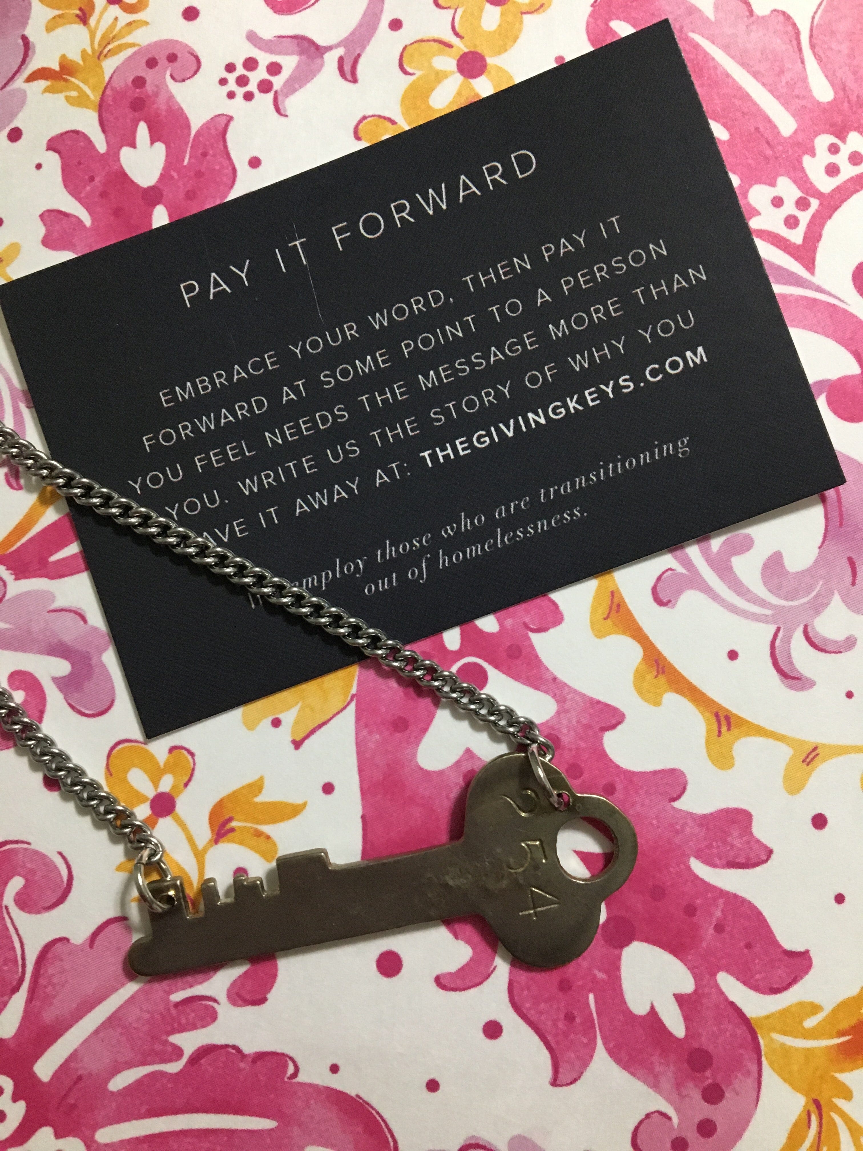 Robyn x The Giving Keys #Faith #Hope