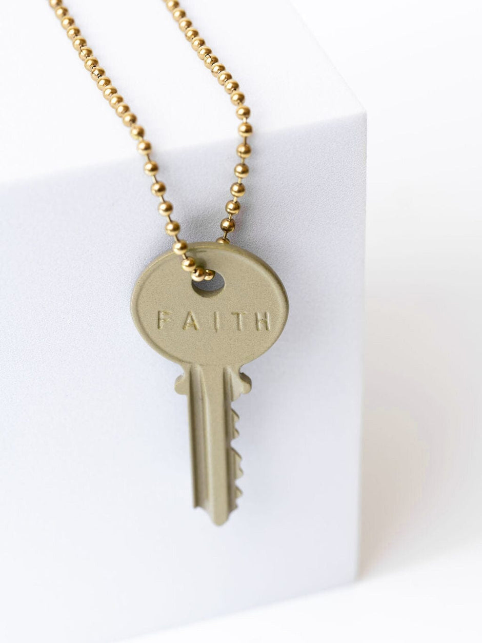 "Fearless" Engraved Key Jewelry | The Giving Keys