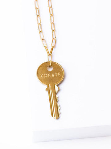 Shop Customizable Word Key Necklace Collection | The Giving Keys