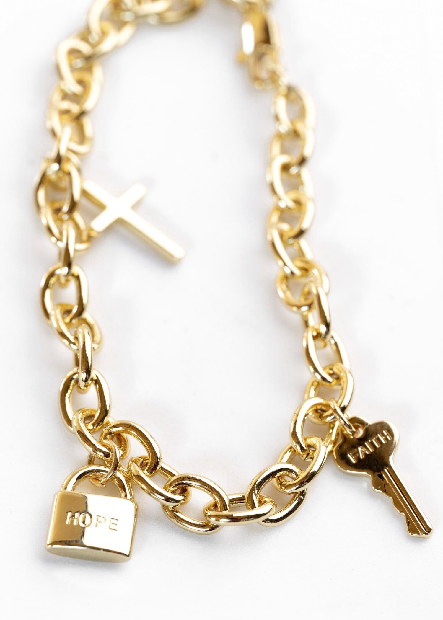 Shop Engraved Word Key Bracelet Collection | The Giving Keys