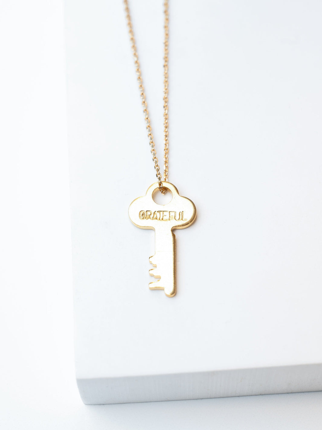 Shop Customizable Word Dainty Key Jewelry Collection | The Giving Keys