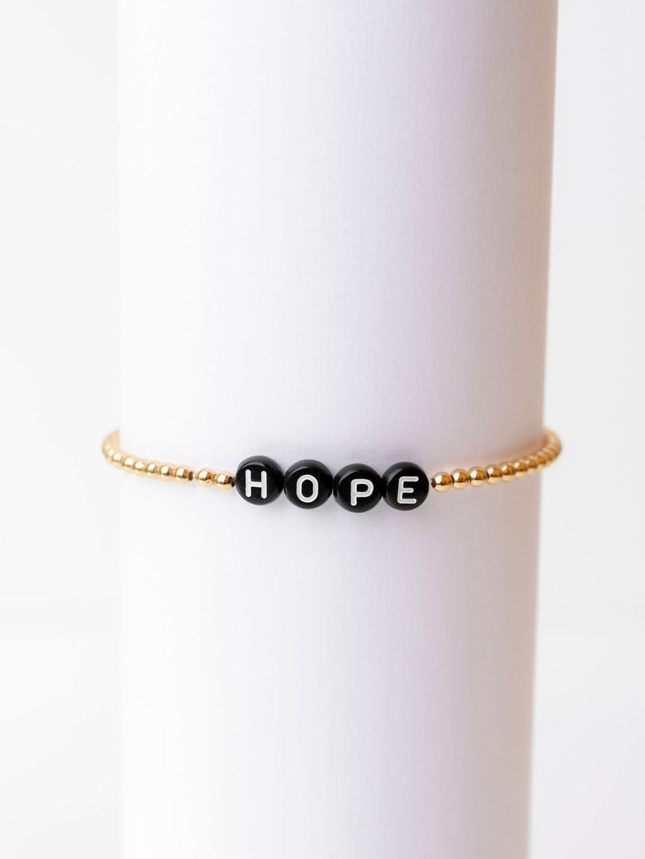 Shop Engrave Word Key Bead Bracelets Collection | The Giving Keys
