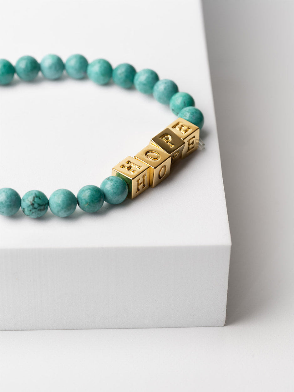 Shop Engraved Word Key Bracelet Collection | The Giving Keys